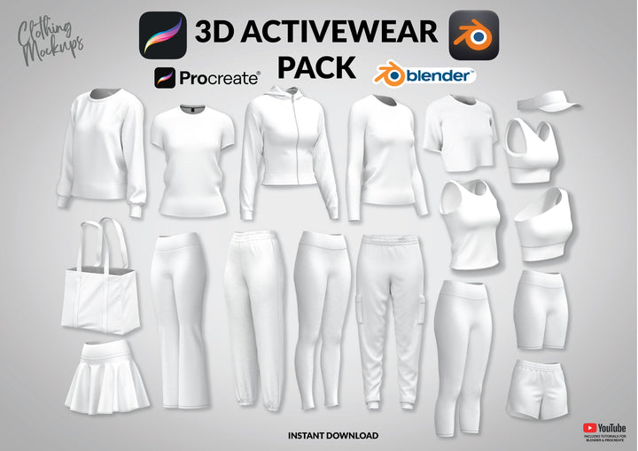 All 3D Models – ClothingMockups